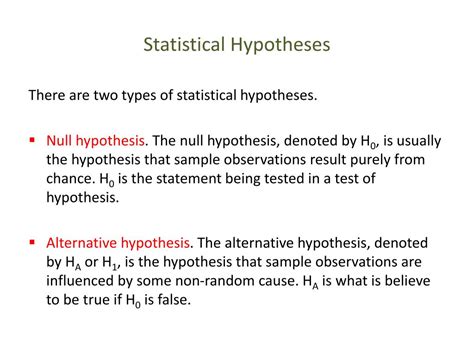 Ppt Hypothesis Testing Powerpoint Presentation Free Download Id1694687