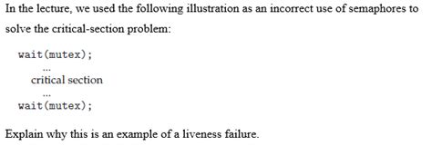 Solved In The Lecture We Used The Following Illustration As