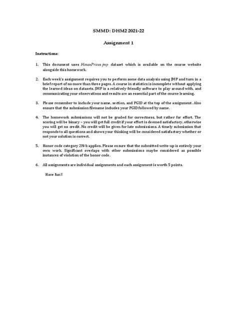 Assignment 1 Pdf Normal Distribution Skewness