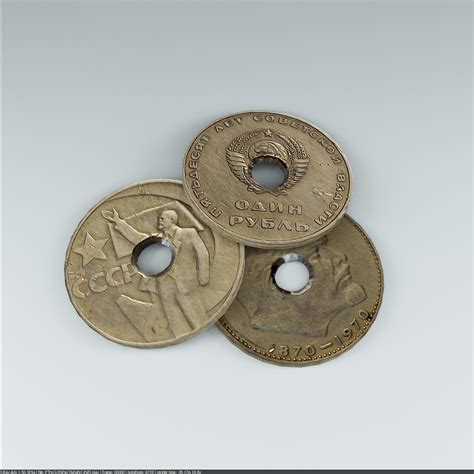 Coin Free 3d Models Download Free3d