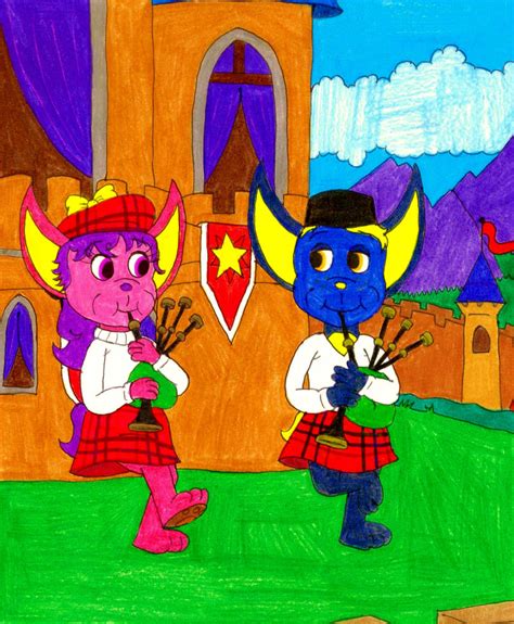 Billy And Ruby Biggle In Scotland By Bestbarneyfan On Deviantart