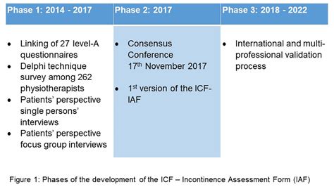 Ics 2018 Abstract 662 Development Of The Icf Incontinence Assessment Form Icf Iaf To Identify