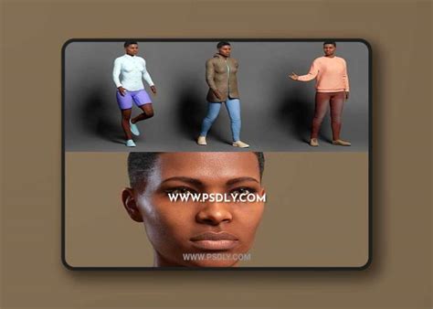 Blender Human Generator 304 3d Model