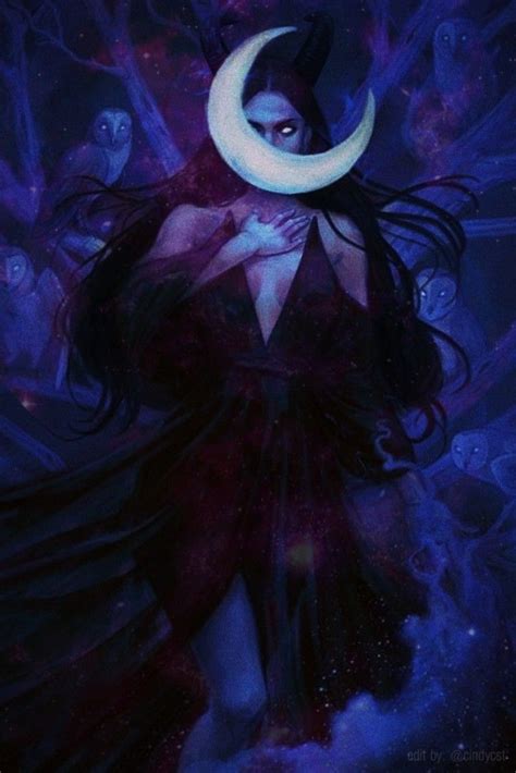 Lilith Themomdemon Demon Wallpaper Dark Fantasy Art Scary Art