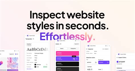 css peeper inspect website styles in seconds