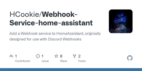 Github Hcookiewebhook Service Home Assistant Add A Webhook Service To Homeassistant