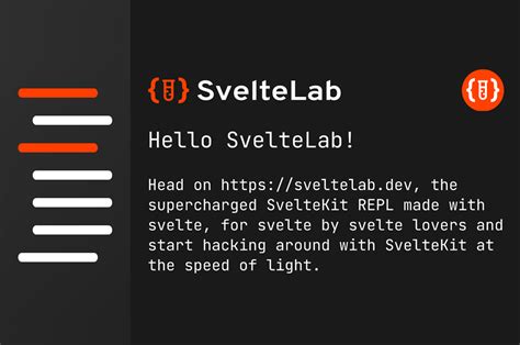 sveltelab supercharged repl for svelte made with svelte