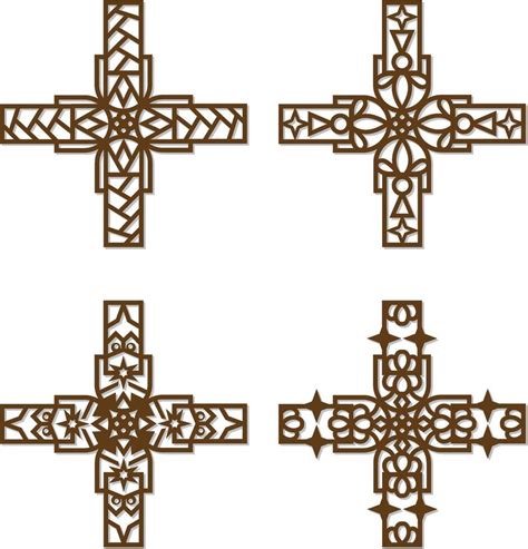 Cnc Laser Cut Moroccan Wall Art Metal Geometric Shapes Design Set