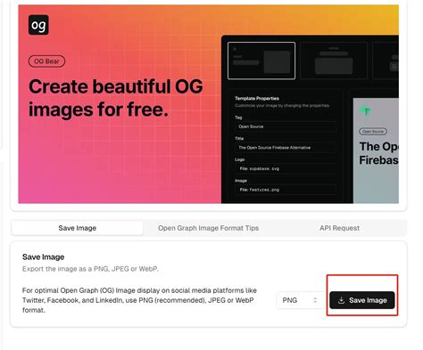 User Guide How To Use Our Free Open Graph Og Image Generator Og Bear Free Image Generator