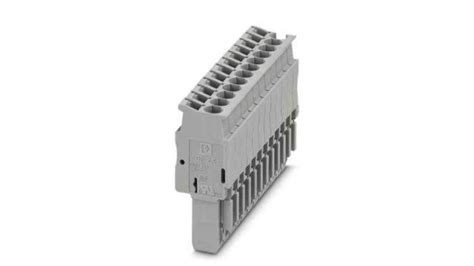3040368 Phoenix Contact 5 2mm Pitch Pluggable Terminal Block Plug Din Rail Spring Cage