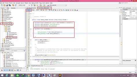 Membuat Form Master Data Barang Dengan Java Javatech Solution