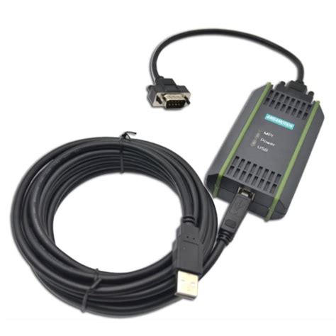 AMSAMOTION USB Programming Cable For Siemens S7 200 300 400 PLC RS485