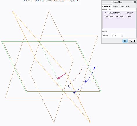 Solved Plane With Angular Offset PTC Community