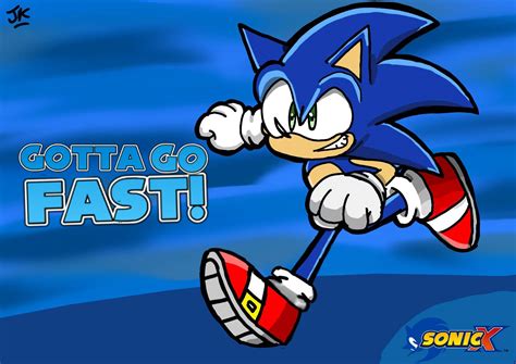 Gotta Go Fast Sonic X By Jaytoon81 On Deviantart