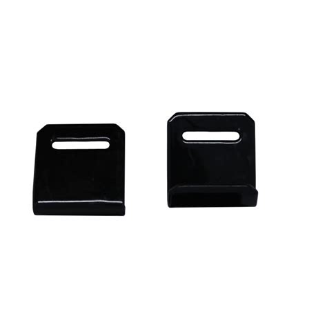 2 Zink Plated Steel Hooks