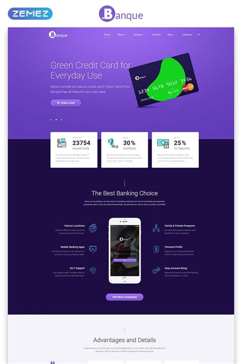 Best Bank Website Templates