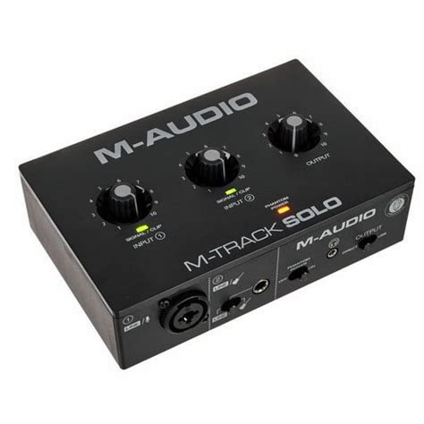 M Audio M Track Solo USB Audio Interface Zealmusik