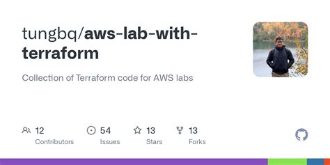 Github Tungbqaws Lab With Terraform Collection Of Terraform Code For Aws Labs