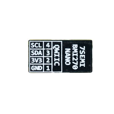 7semi Bmi270 Nano 6 Axis Imu Sensor Board Qwiic Interface Evelta