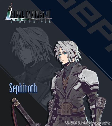 Ffvii Ever Crisis Young Sephiroth Art Shared Siliconera