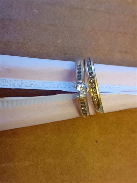 14k Diamond Heart Wedding Ring W 14k Wedding Band Gem