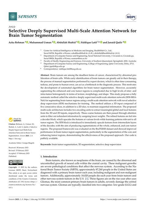 Pdf Selective Deeply Supervised Multi Scale Attention Network For