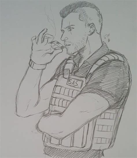 Call Of Duty Soap Drawing