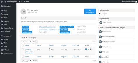 Task Manager Pro Task Management Plugin For Wordpress By W3bd Codecanyon