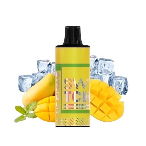 Mango Ice Upends Switch Replacement Pod 4500 Puffs 50mg Vapor Van