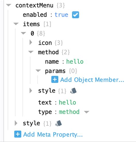 new feature component context menu ignition early access inductive