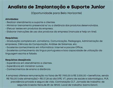 Júnia Nascimento No Linkedin Contratando Vaga Tecnologia