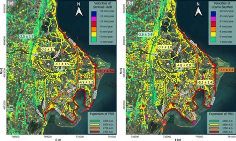 Figure 1 From An Integrated Insar And Gnss Approach To Monitor Land Subsidence In The Po River