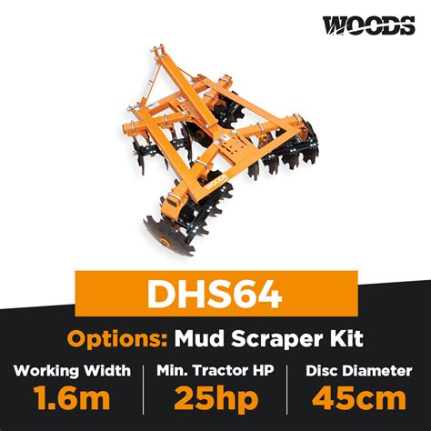Dhs64 Tandem Offset Disc Woods Equipment Australia