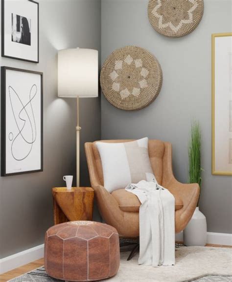 Optimal Reading Chair For Bedroom Corner Comfort Meets Space Saving Design