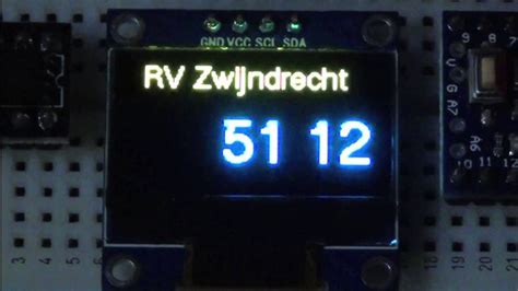 Oled Arduino Mini Arduino Mini Clock