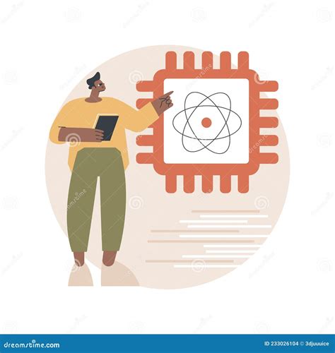 Quantum Computing Abstract Concept Vector Illustration Stock Vector Illustration Of Future