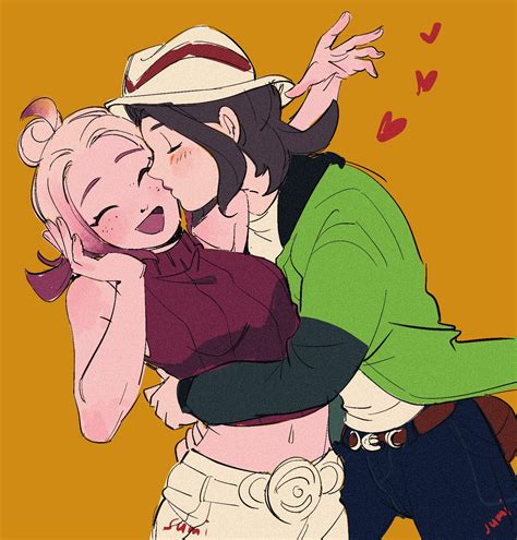 Taunie And Female Protagonist Pokemon And 1 More Drawn By Mei