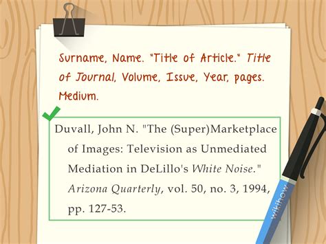 How To Cite An Author In MLA Format 5 Steps With Pictures