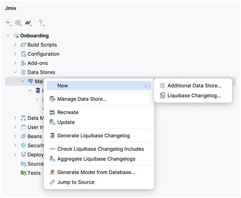 Data Stores Jmix Documentation