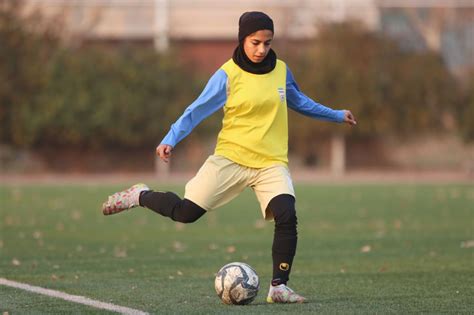 گزارش تصویری از تمرین تیم ملی فوتبال دختران نوجوان