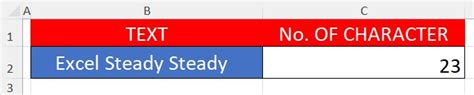 Excel Steady Steady How To Count Length Of Text In Excel
