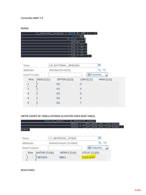 Abap 74 Commands And Conversion Pdf
