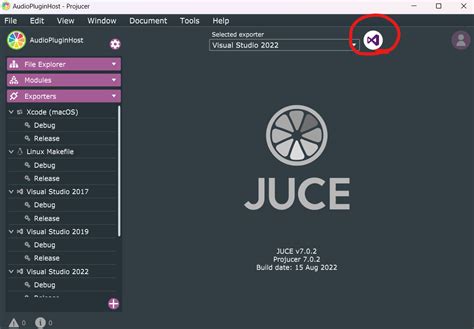如何用juce内置的调试器调试插件？ Skylarss Domain