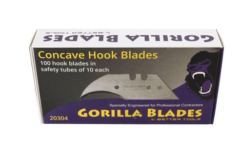 2 Notch German Concave Hook Blade 100pack Each Tile Outlets Of America