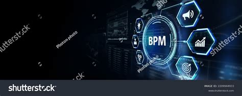 Bpm 비즈니스 프로세스 관리 시스템 기술 스톡 일러스트 2209944933 Shutterstock