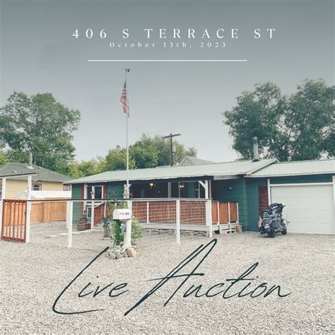 Real Estate Auction 406 S Terrace Street Salmon Idaho 83467
