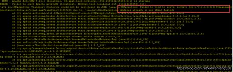 Linux Activemq启动失败解决步骤linux Active Qidong Buliao Csdn博客
