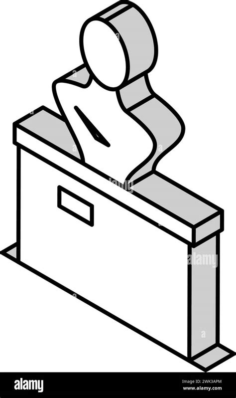 Statue Exhibit Color Icon Vector Color Illustration Stock Vector Image And Art Alamy