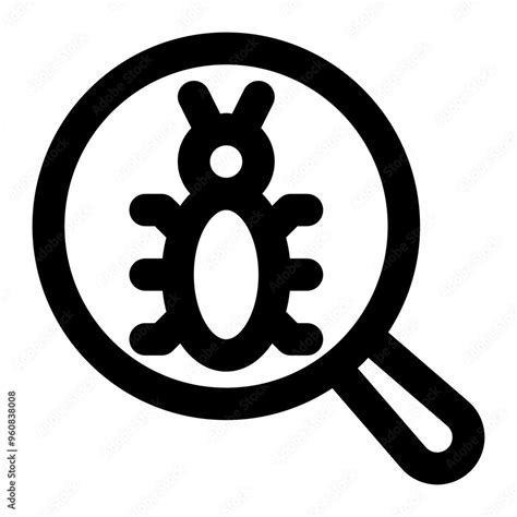 Debug Debugging Bug Programming Information Technology Outline Icon Stock Vector Adobe Stock