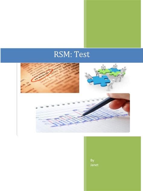 Rsm Test By Janet Pdf Coffee Regression Analysis